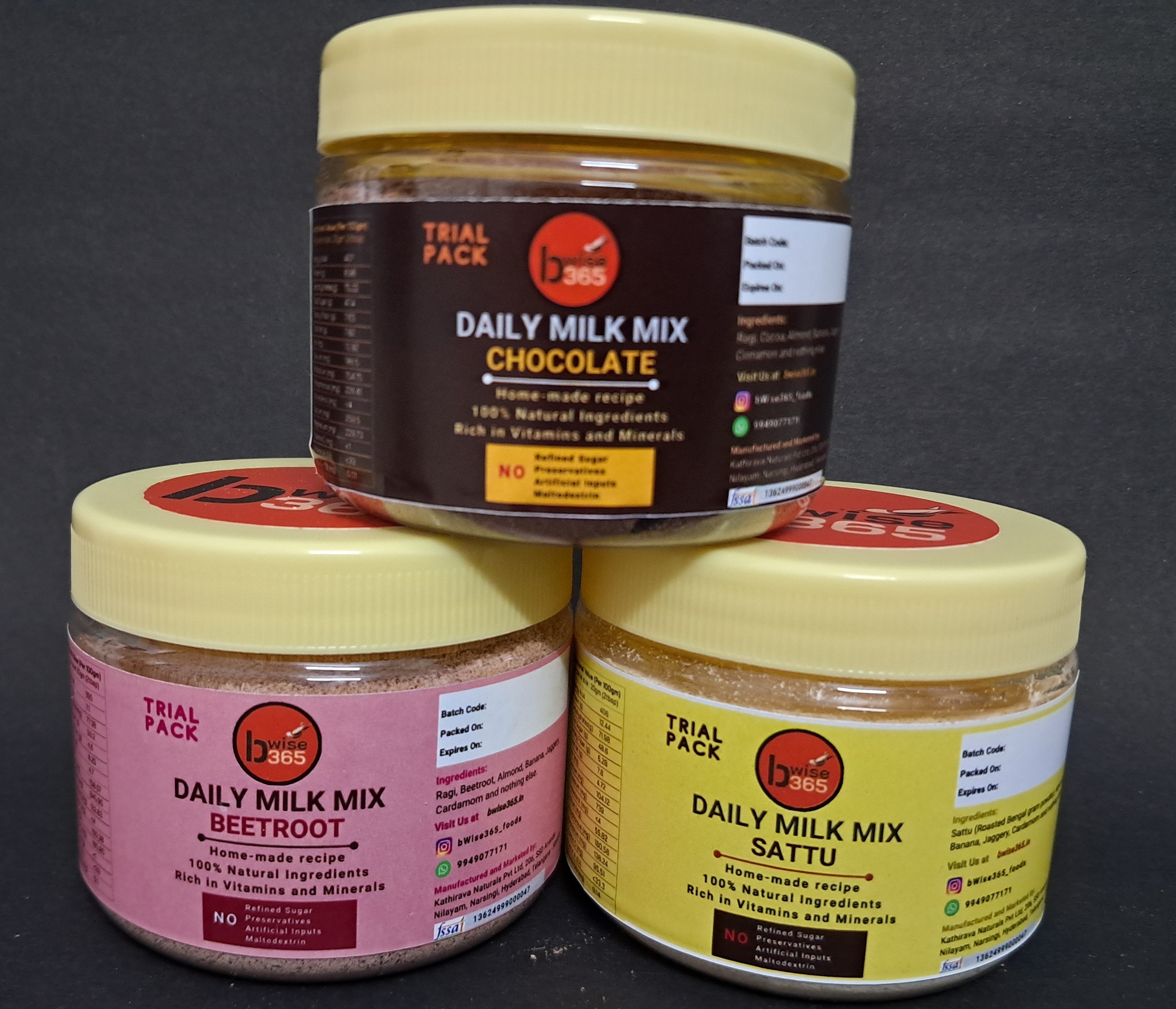 Healthy Milk mix & smoothie powders for Kids, adults. No Maltodextrin ...